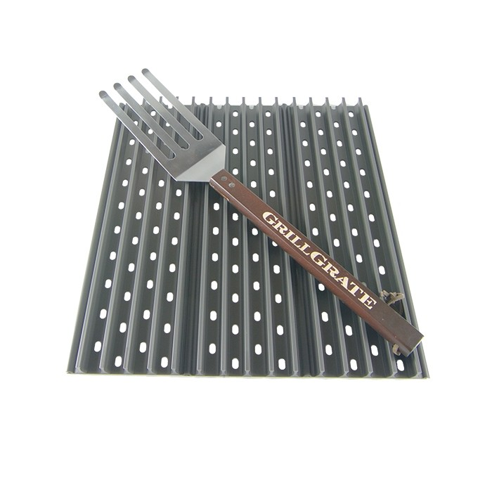 GrillGrate 16.25" Pellet & Gas Grill 3 Panels & GrateTool 684191863530 ...