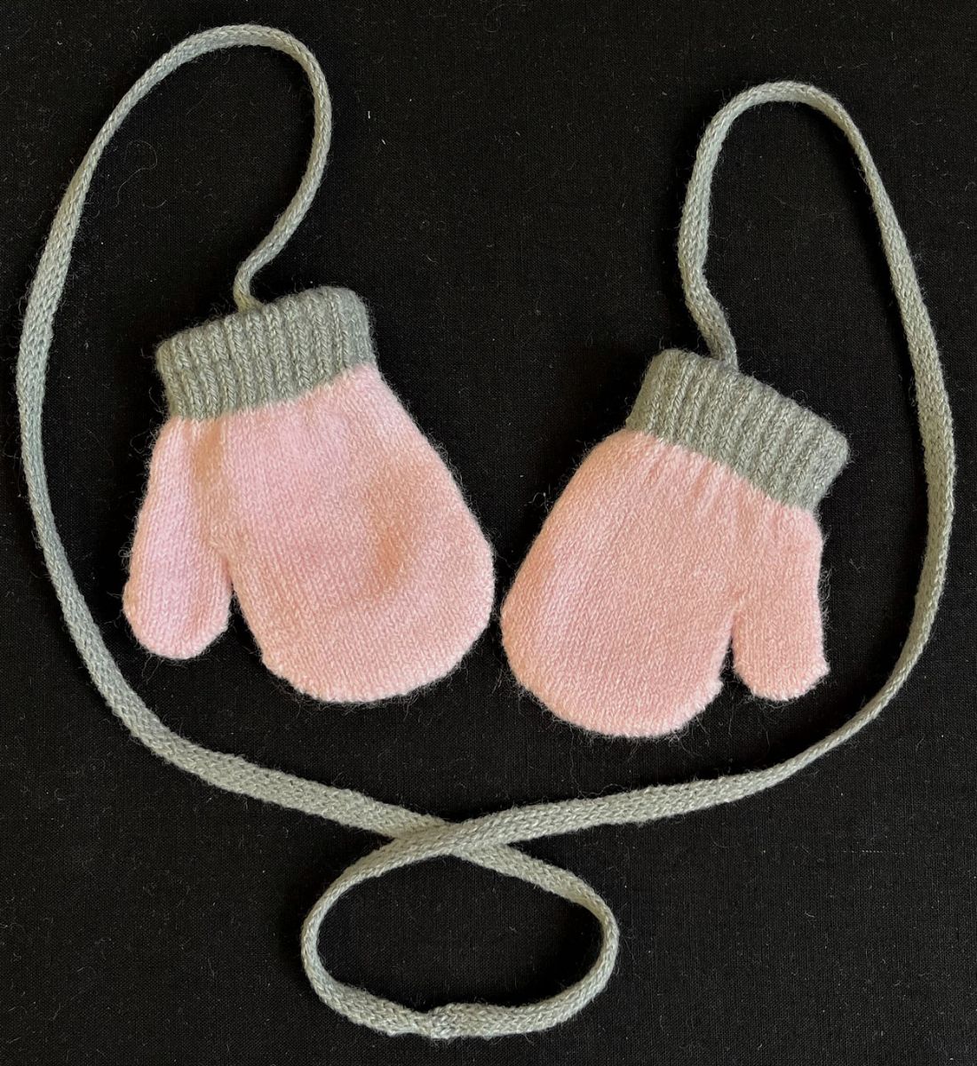 Baby String Mitts Mittens Girl Boy Unisex Knitted | eBay UK