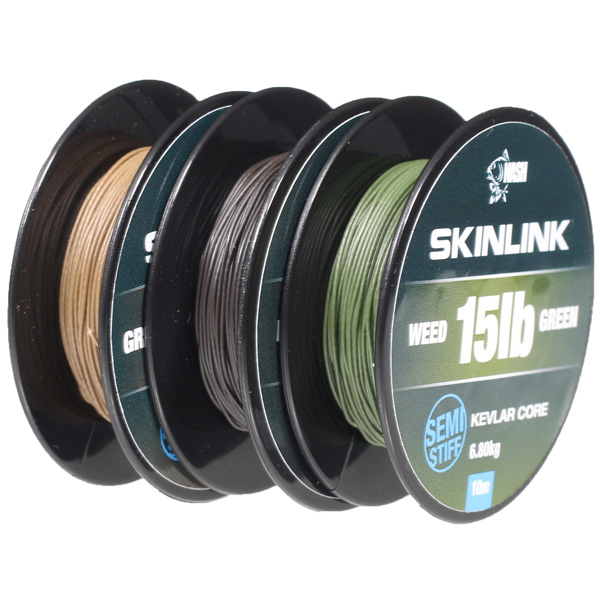 Nash SkinLink Stiff Coated Braid Hooklink All Colours Sizes New | eBay UK