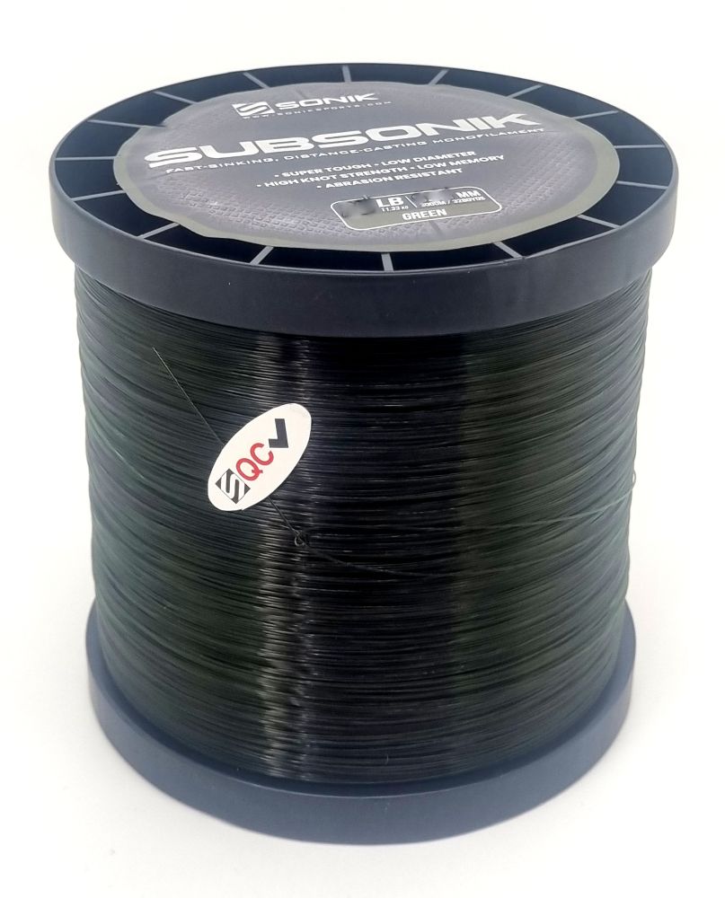 Sonik SubSonik Green Carp Mono Line 3000m Bulk Spool | eBay UK